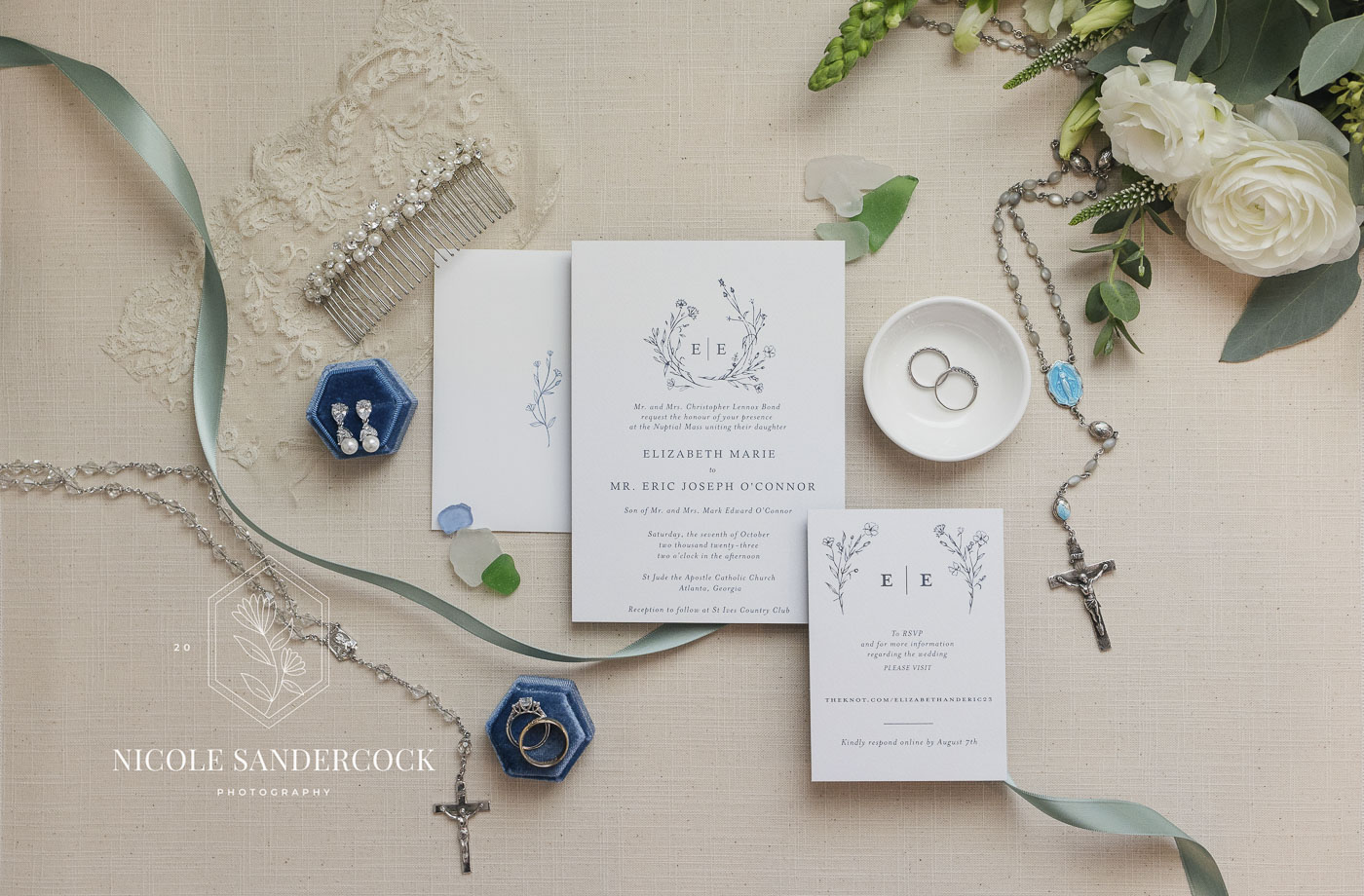 Elizabeth & Eric | Classy Catholic St Ives Country Club Wedding ...
