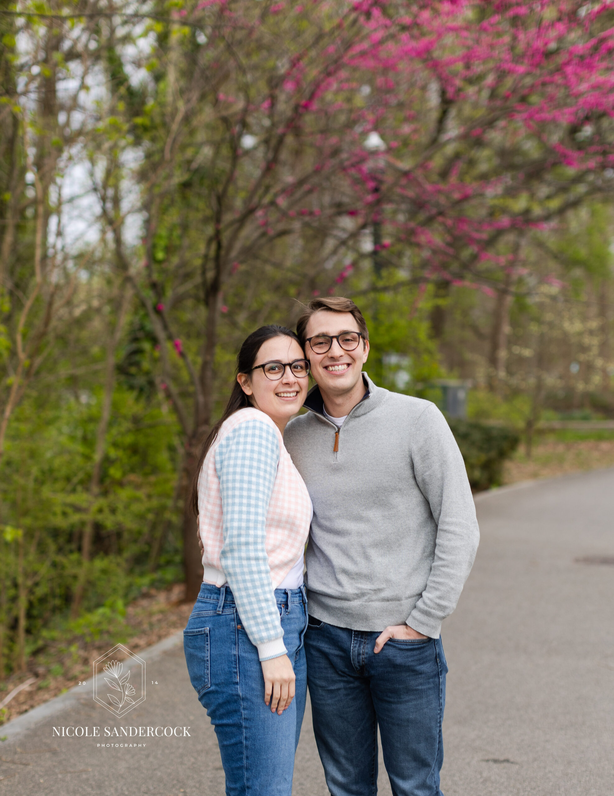 Caroline & Nicholas | Spring Piedmont Park Atlanta Engagement - Nicole ...