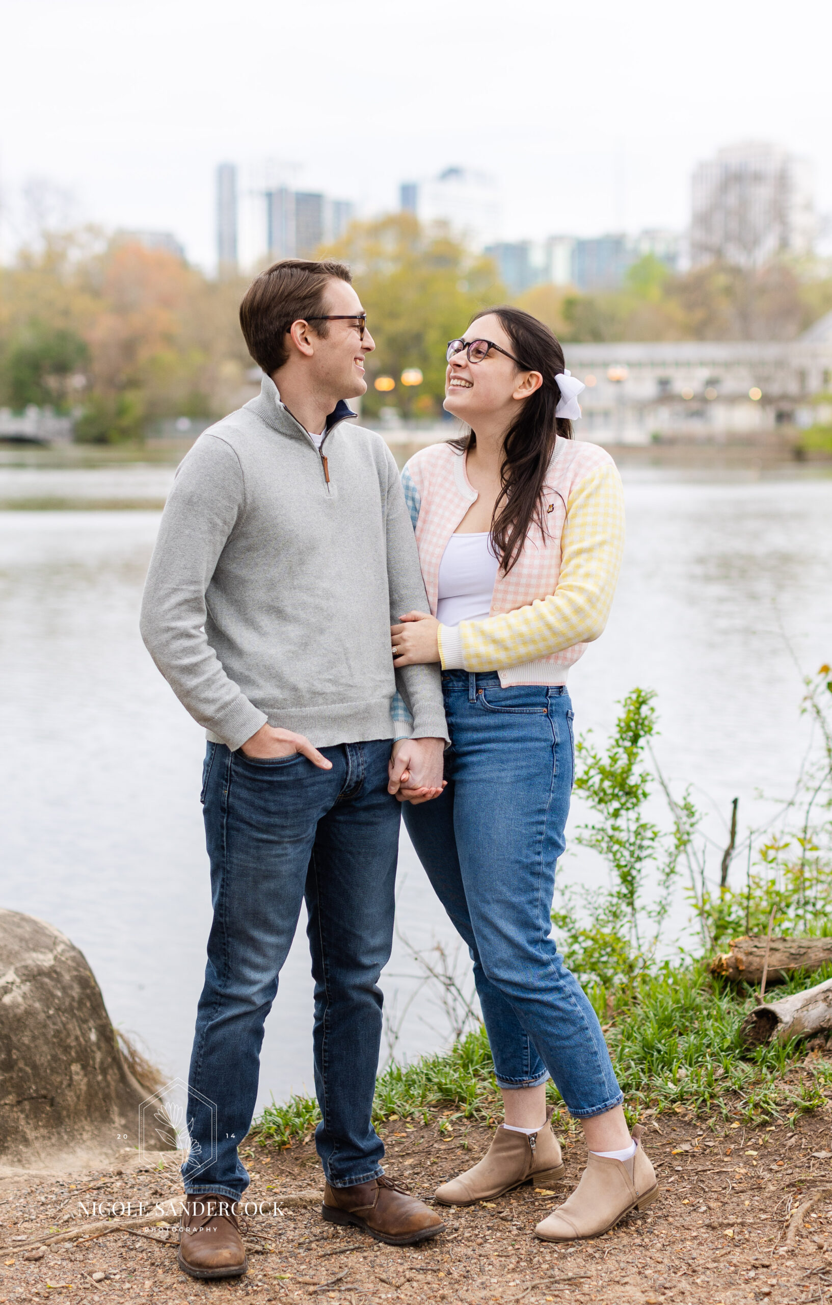 Caroline & Nicholas | Spring Piedmont Park Atlanta Engagement - Nicole ...
