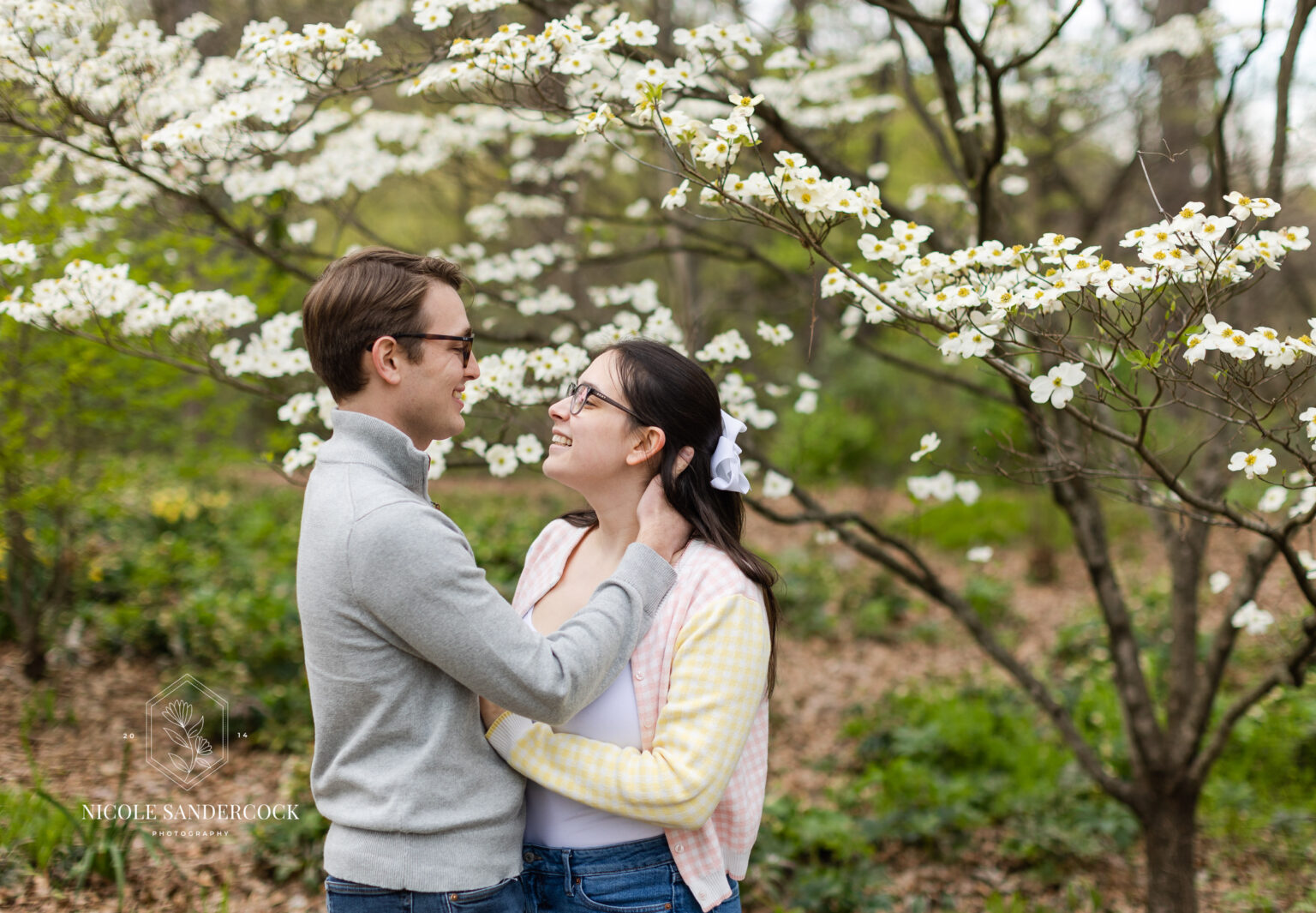 Caroline & Nicholas | Spring Piedmont Park Atlanta Engagement - Nicole ...