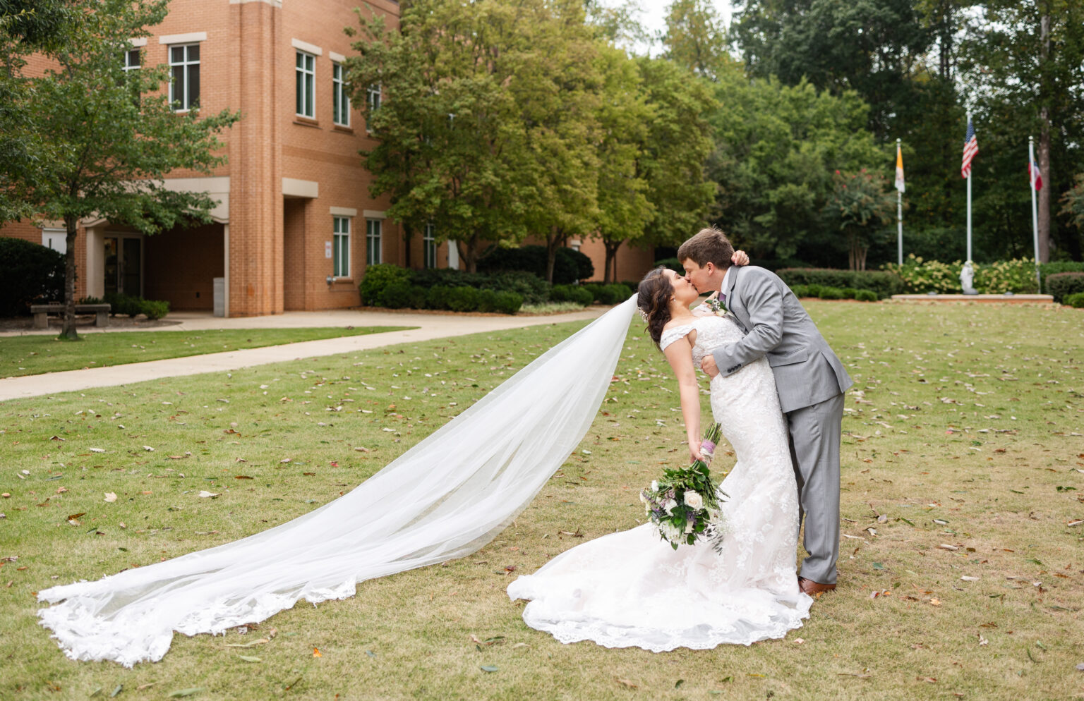 Sharon & Miles | Atlanta Wedding at Holy Spirit Catholic Church ...