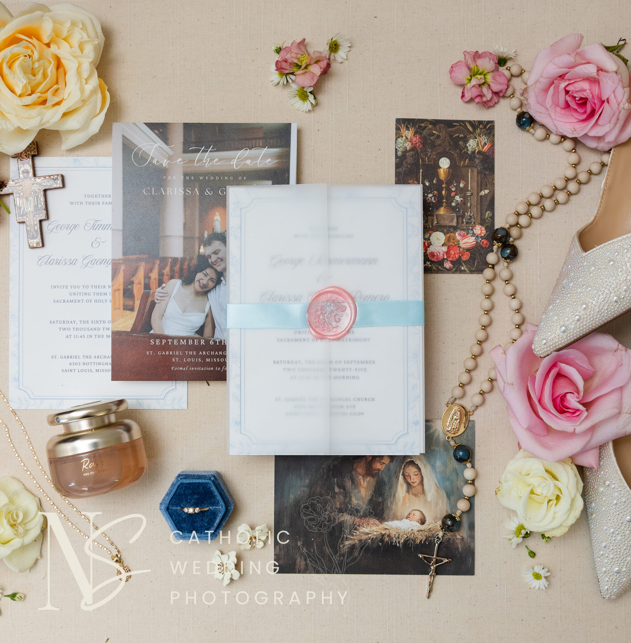 Traditional St. Louis Catholic Wedding - Nicole Sandercock Photography